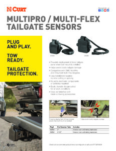 New Product – Curt Multipro Tailgate Protection Sensor | Cap & Hitch of ...